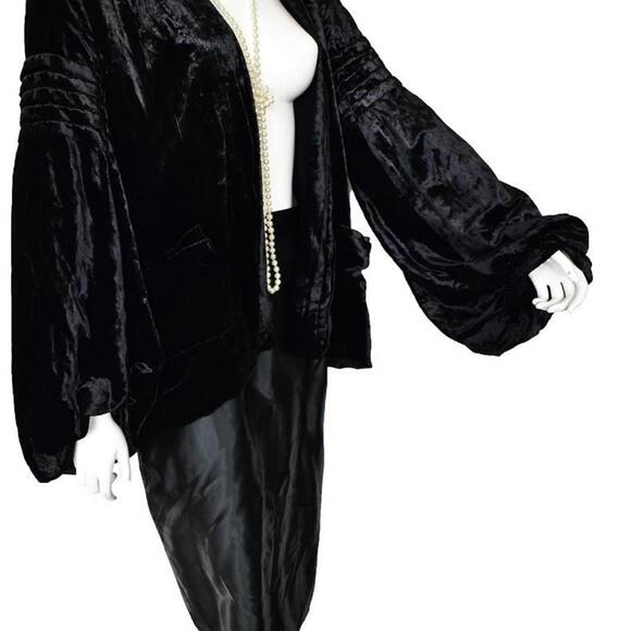American Vintage | Jackets & Coats | Vintage Edwardian 92s 1930s Black ...